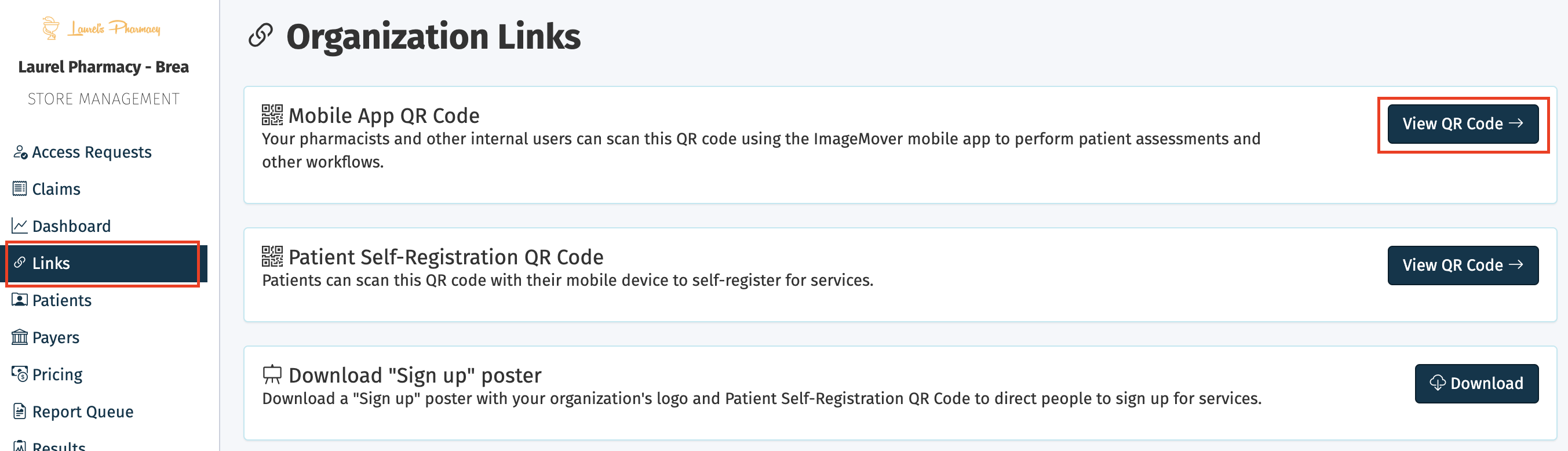 Setting Up Your Mobile Device Scanning The Qr Code Workflow Services 2170